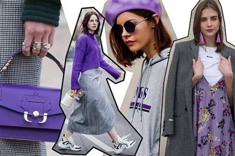Looks com roxo: 10 Looks Incríveis que Combinam com a Cor Roxa - Gata ...
